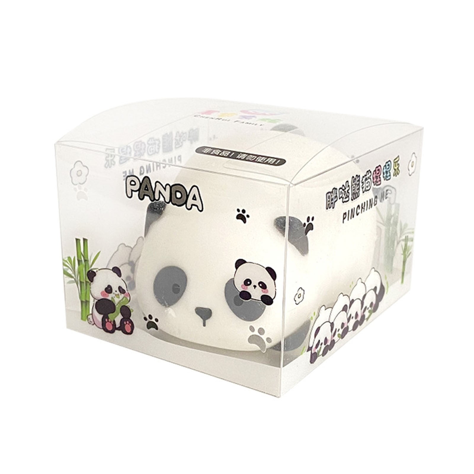 Taba Squishy Panda Squeeze Stress Relief Toy, Super Soft Silicone ...