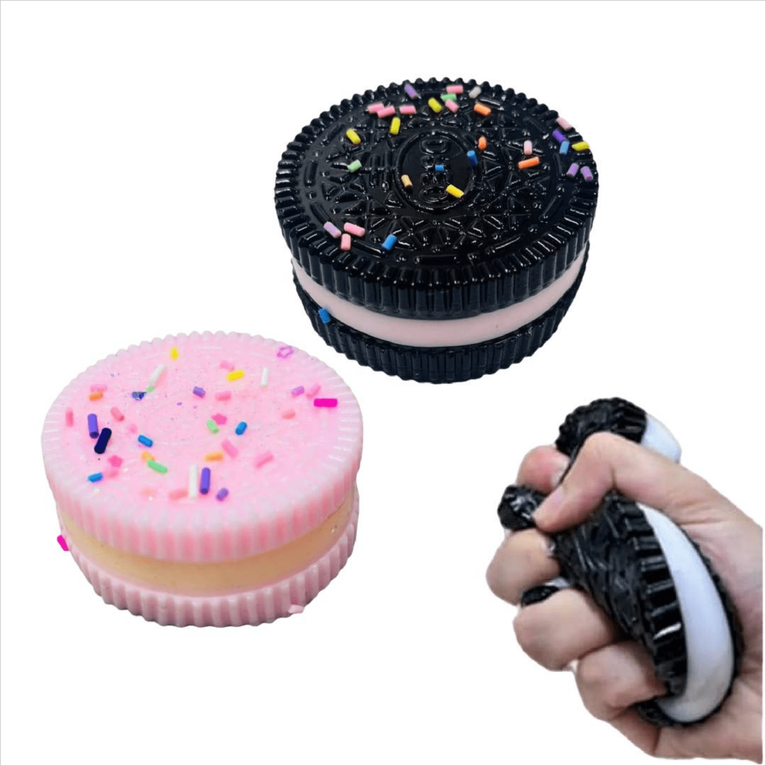 Taba Squishy, Stress Relief Gifts,Cookies Squishy Toys, Pinching ...