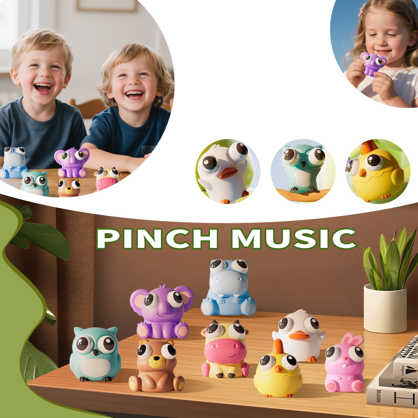 Taba Squishy Toy – Ultra-Soft Realistic Squeeze – Kawaii Animals Stress ...