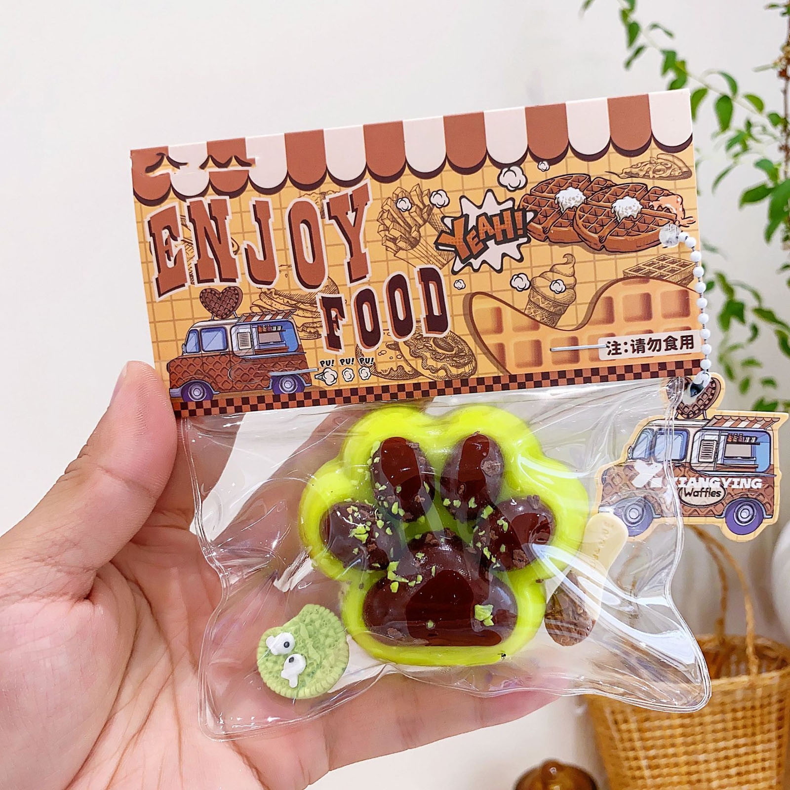 Taba Squishy Toys, Handmade Silicone Stress Relief Squishy Toys, Matcha ...