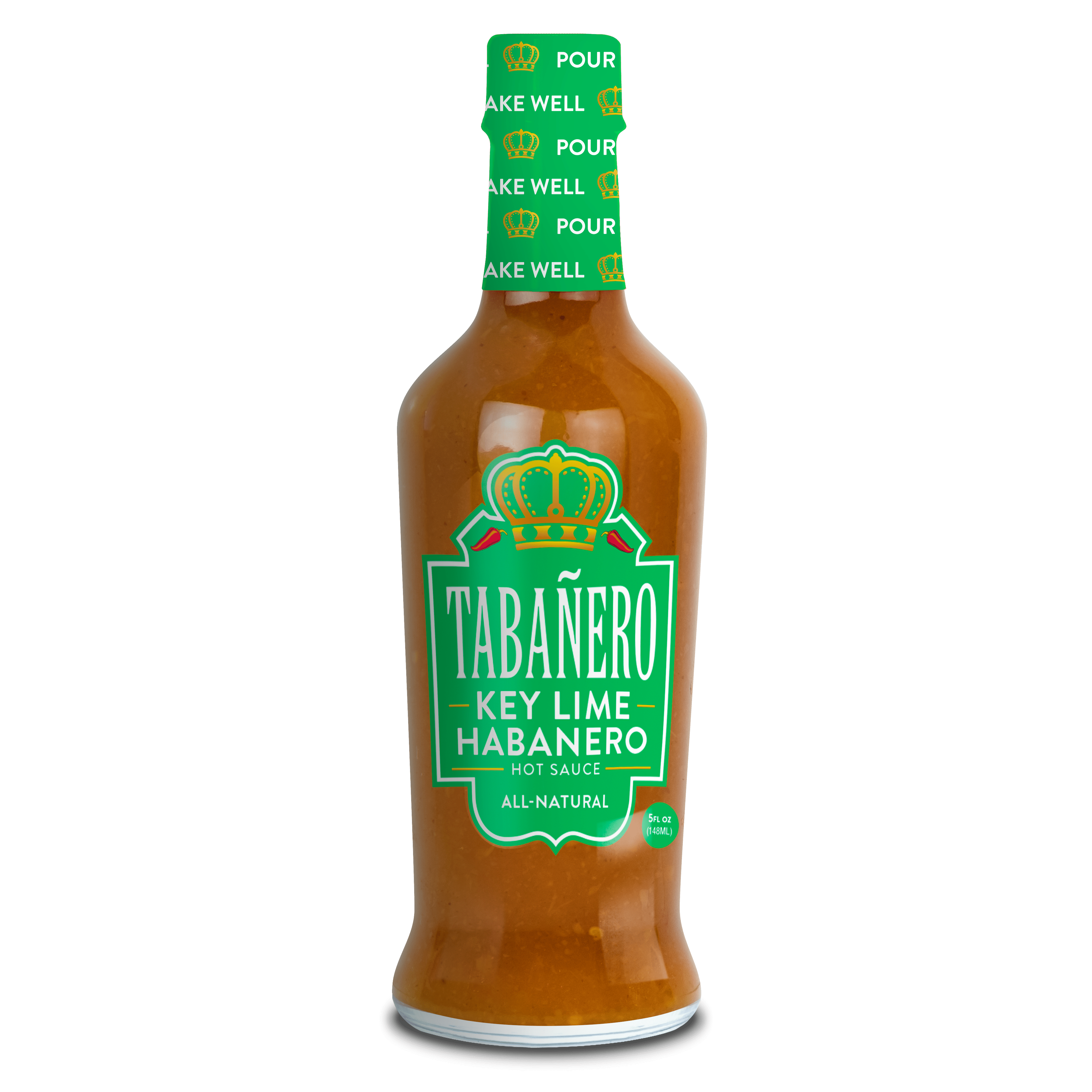 Tabanero Key Lime Habanero Hot Sauce - 5 oz Bottle - Walmart.com