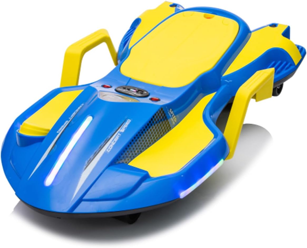 Tabaray 24V Electric Scooter for Kids, Kids Ride on Electric Scooter with Helmet Knee Pads, 200w ...