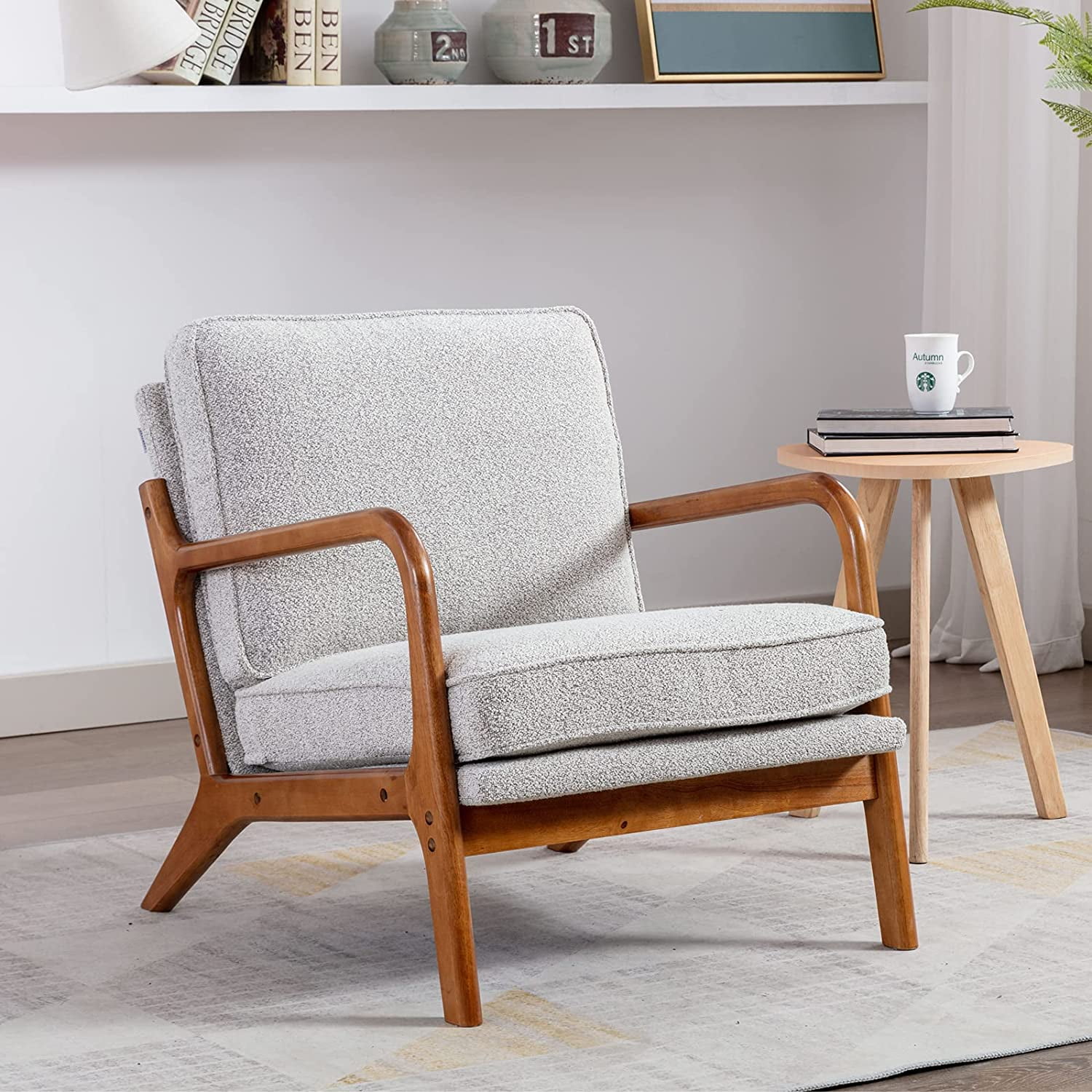 Tabaray Accent Chairs, Living Room Chairs, Mid Century Modern Chair ...