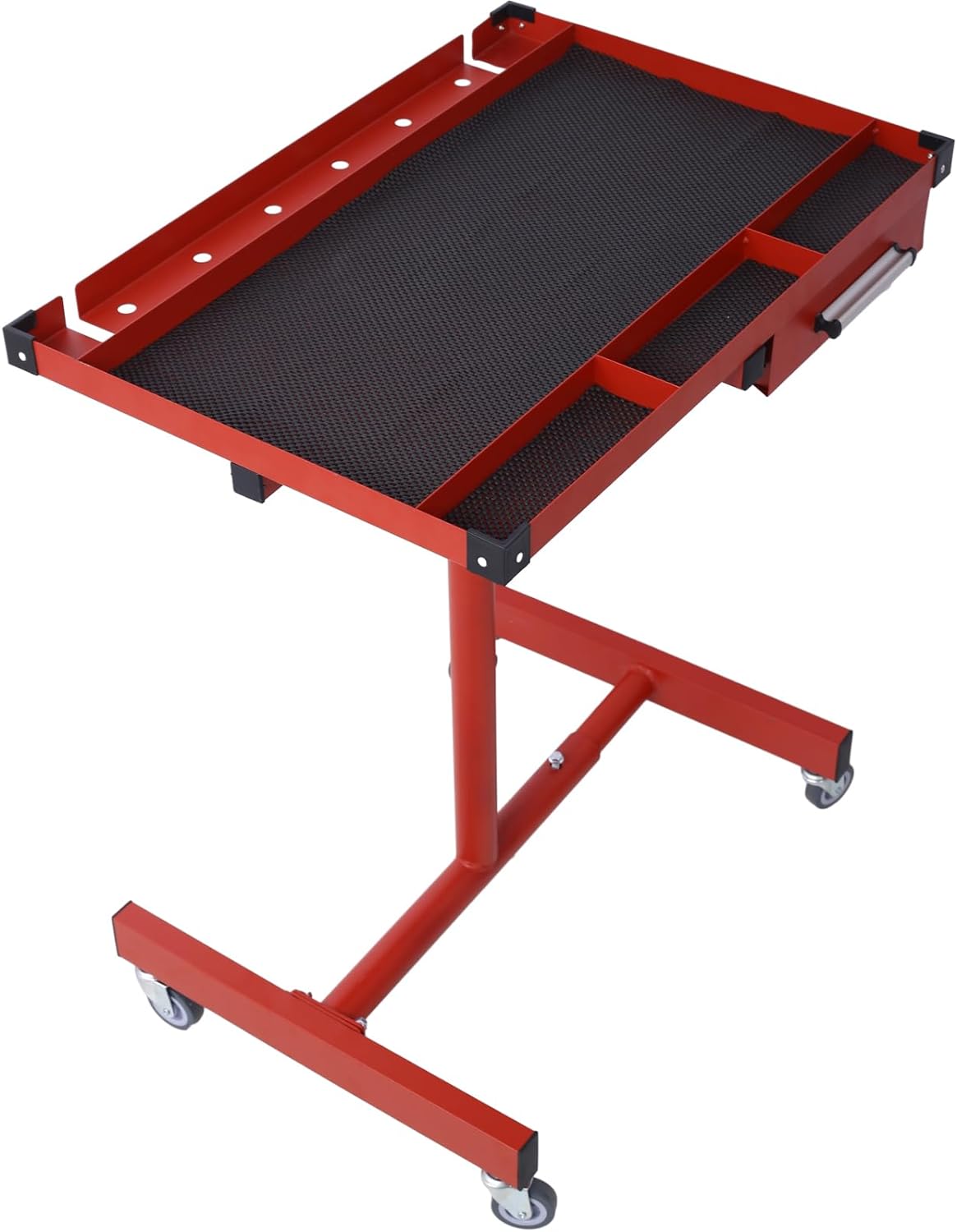 Tabaray Adjuatable Tear Down Work Table with Drawer, Rooling Work Table ...