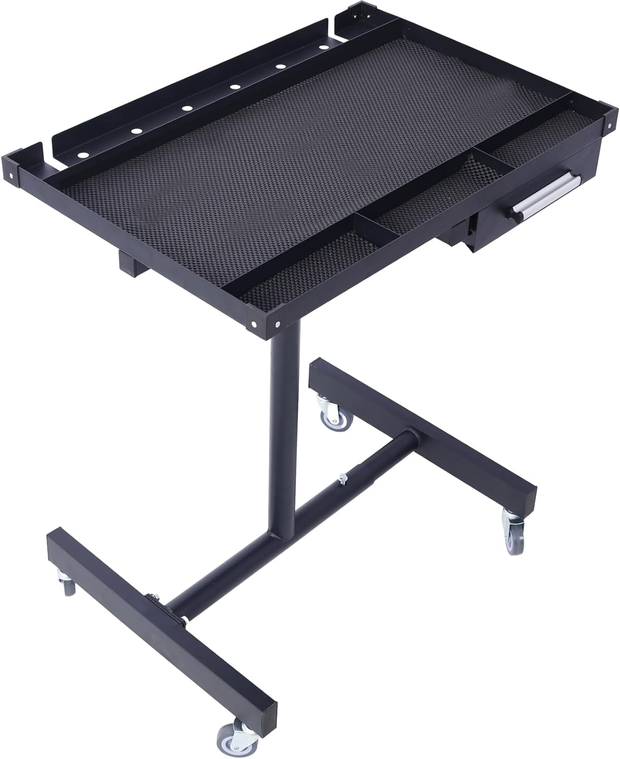 Tabaray Adjuatable Tear Down Work Table with Drawer, Rooling Work Table ...