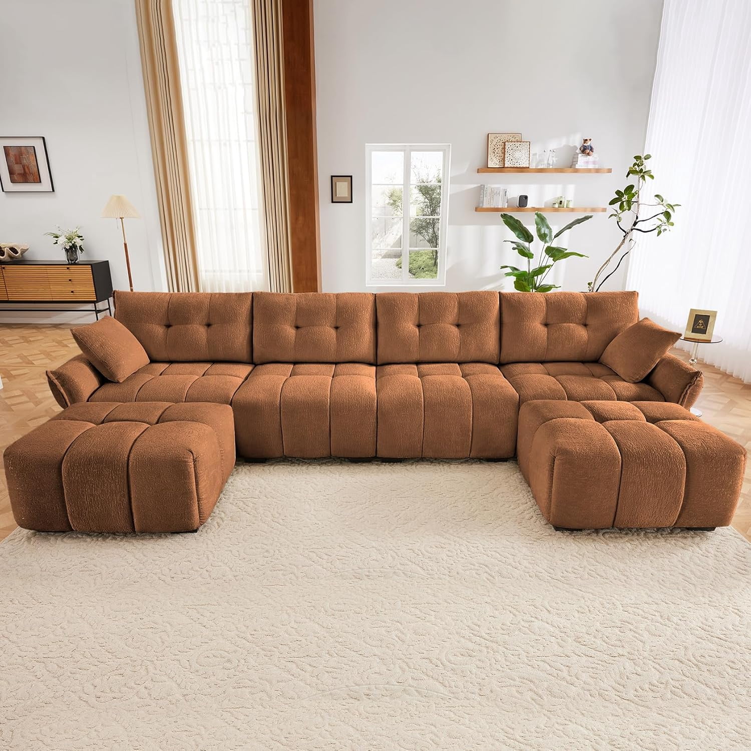 Tabaray Modular Sectional Sofa,Cloud Sectional Couch with Deep Seat ...