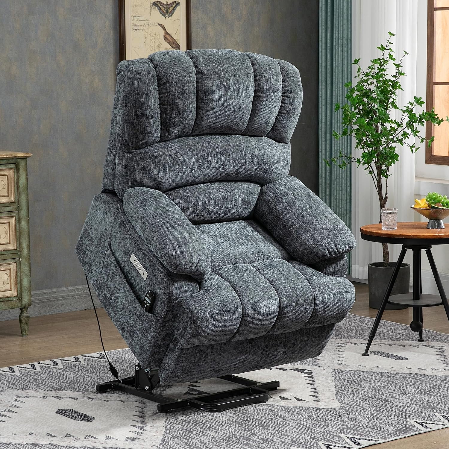 Tabaray Power Lift Recliners Massage Chairs Elderly Massage Chair With Heat Usb Ports Type C Two