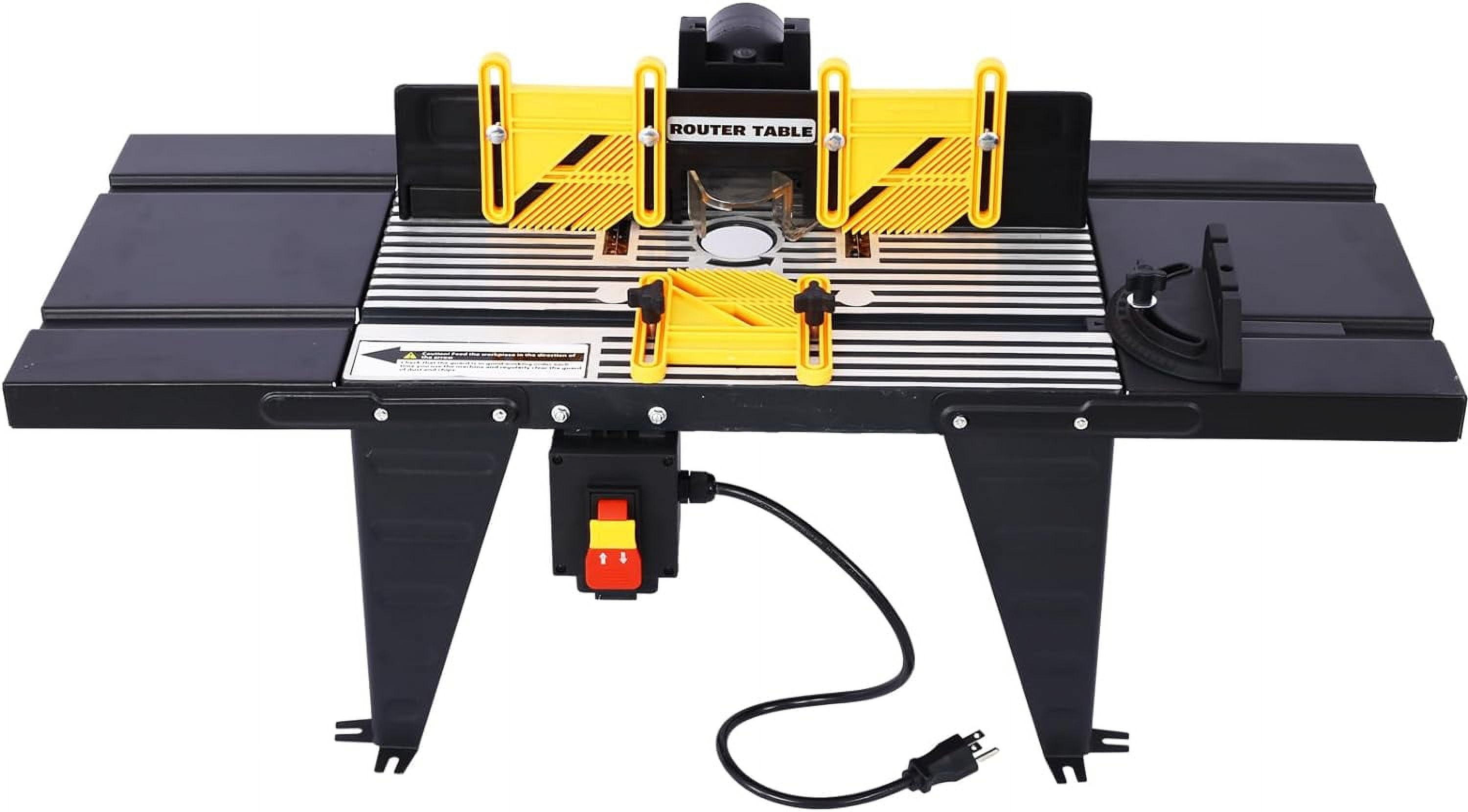 Tabaray Router Table, Electric Bench top Router Table Aluminum with ...