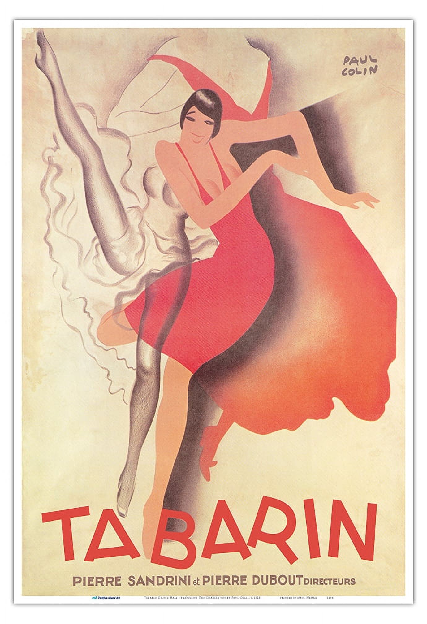 Tabarin Dance Hall - Paris France - featuring The Charleston - Vintage ...