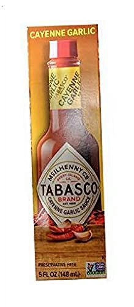 Tabasco Cayenne Garlic Sauce, 5 Fluid Ounces (2 Packs) - Walmart.com