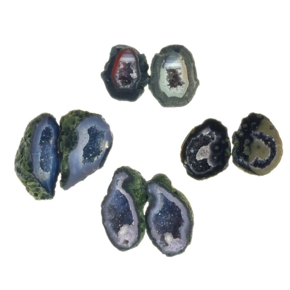 Tabasco Geodes - Natural Polished Geode Specimens for Creating Craft ...
