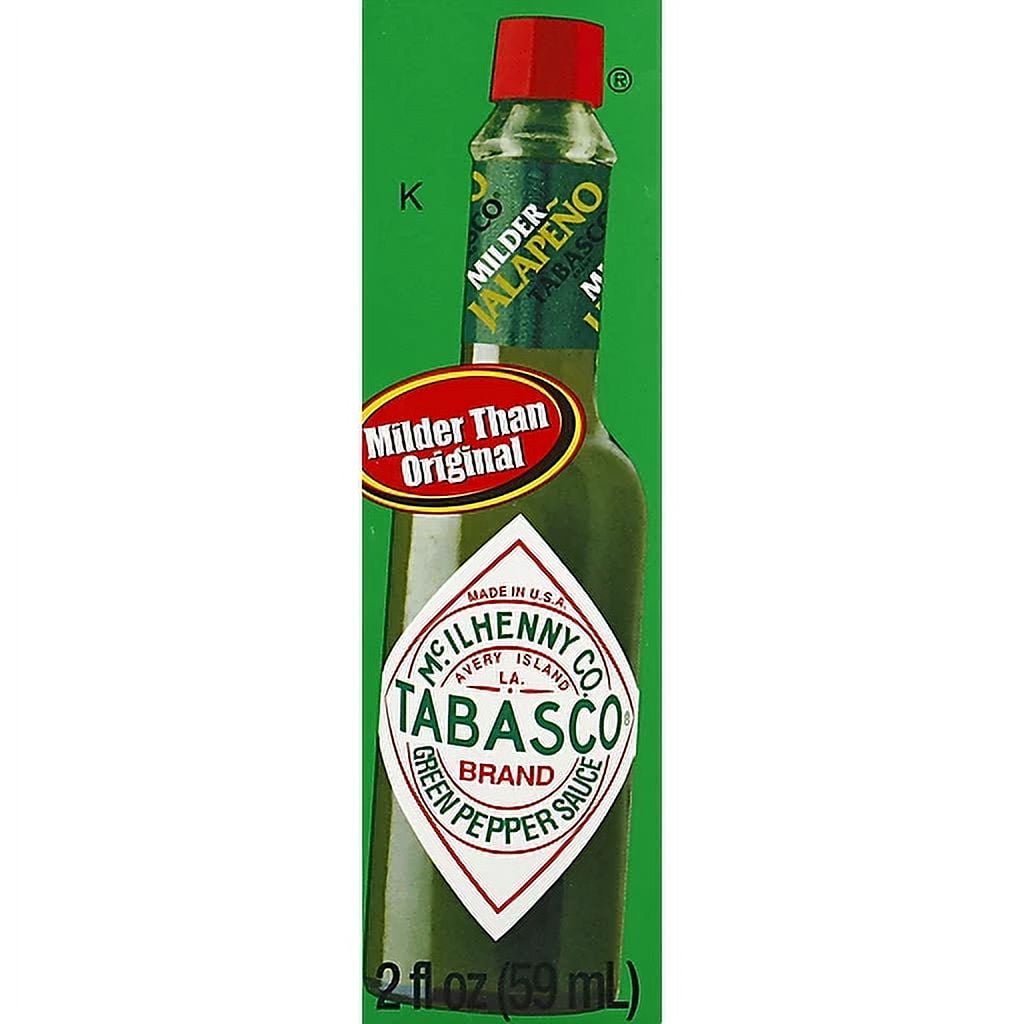 Tabasco Green Pepper Sauce, 2 Fluid Ounce Pack of 2-2798838886 ...