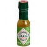 Tabasco Green Jalapeno Pepper Sauce Mini Bottles 1/8 Ounce - Pack of 20 ...