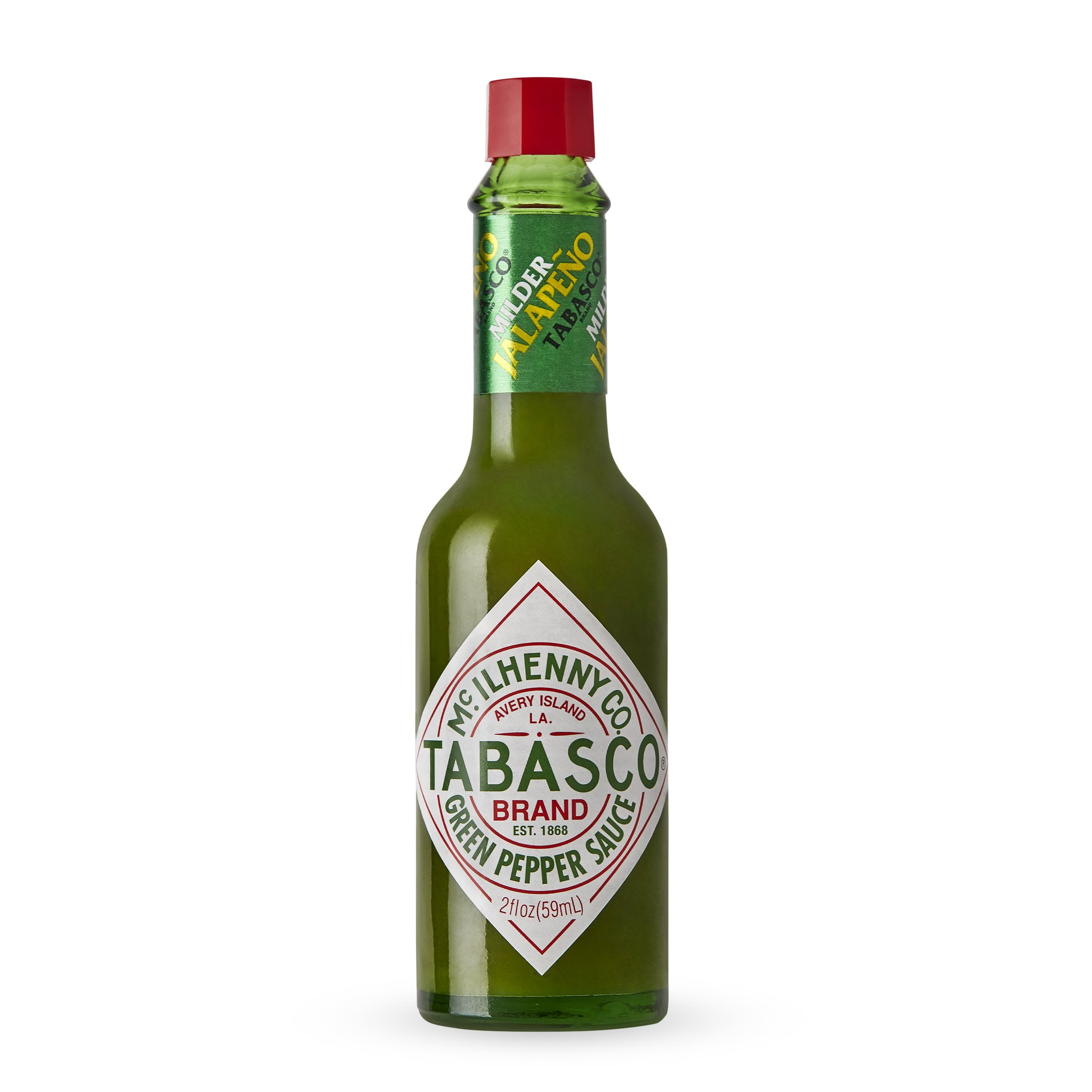 Tabasco Green Pepper Sauce - 2 oz (Packaging Varies) - Walmart.com