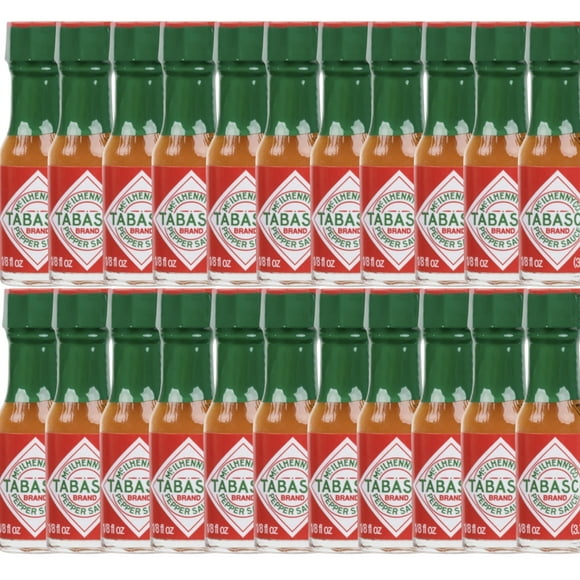 Mini Tabasco Bottles Can