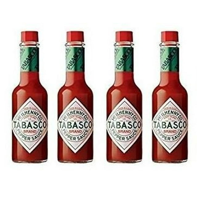 Tabasco Original Flavor Pepper Sauce 2 oz (Pack of 4) - Walmart.com
