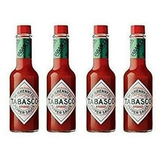 Tabasco Original Flavor Pepper Sauce 2 oz (Pack of 4) - Walmart.com
