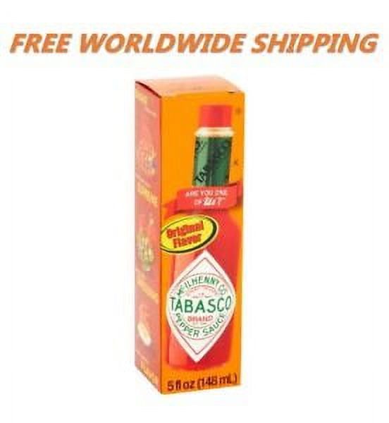 Tabasco Original Pepper Sauce in box, 5 Fluid Ounce Pack of 1 ...
