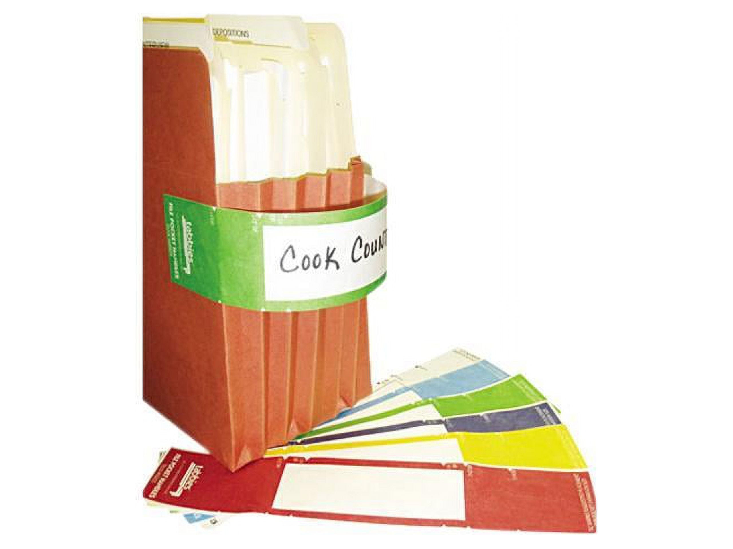 Tabbies File Pocket Handles 9-5/8 x 2 Dark Blue/White 48/Pack 68807 ...