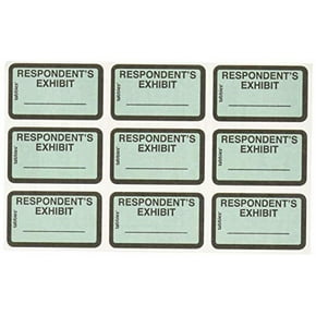 Exhibit Stickers