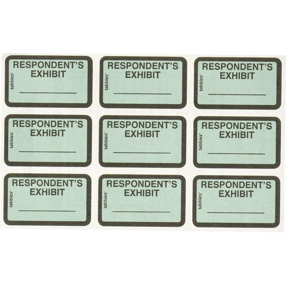 Exhibit Labels