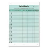 Tabbies Patient Sign-In Label Forms 8 1/2 x 11 5/8 125 Sheets/Pack Green 14532 - Walmart.com