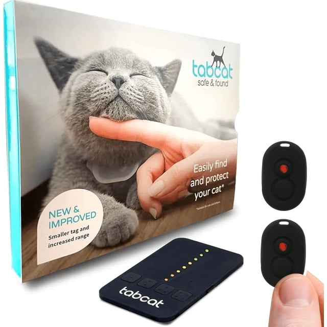 Tabcat V2 Cat & Kitten Tracker - More Accurate Than GPS - No Monthly ...