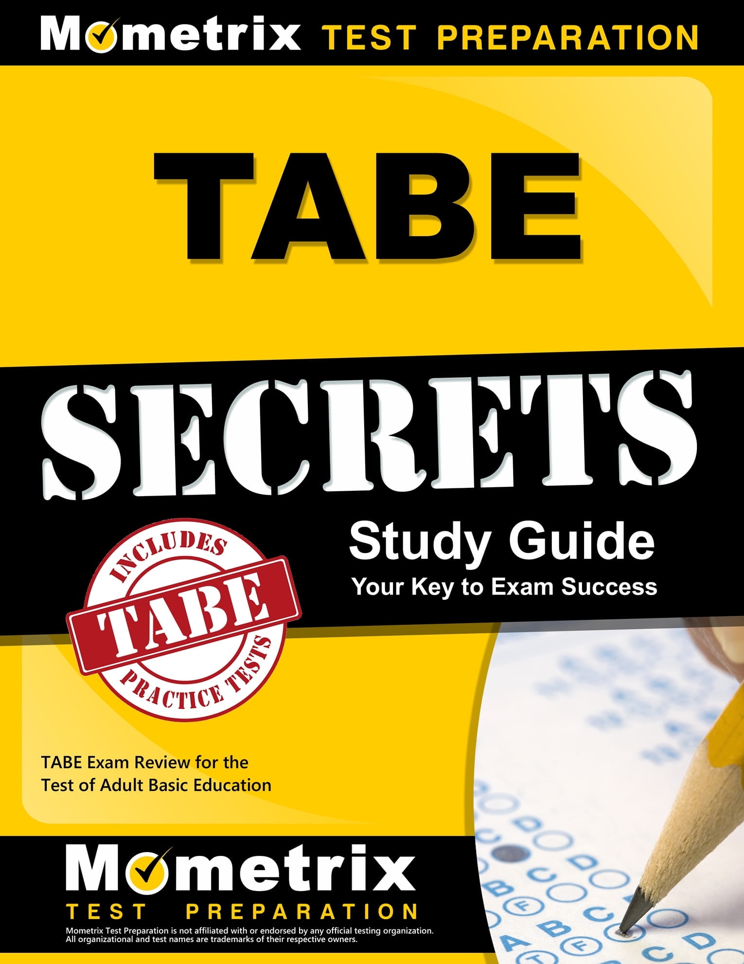 Tabe Secrets Study Guide: Tabe Exam Review for the Test of Adult Basic ...