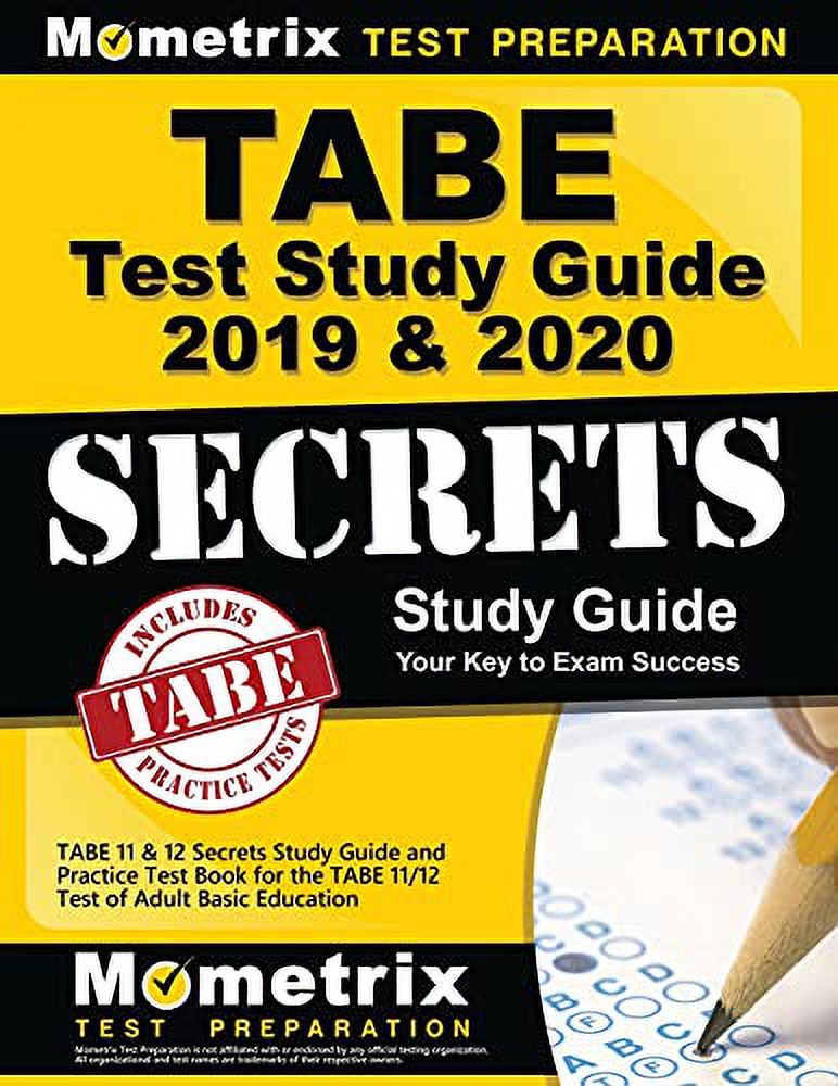 Pre-Owned TABE Test Study Guide 2019 & 2020: TABE 11 & 12 Secrets Study ...