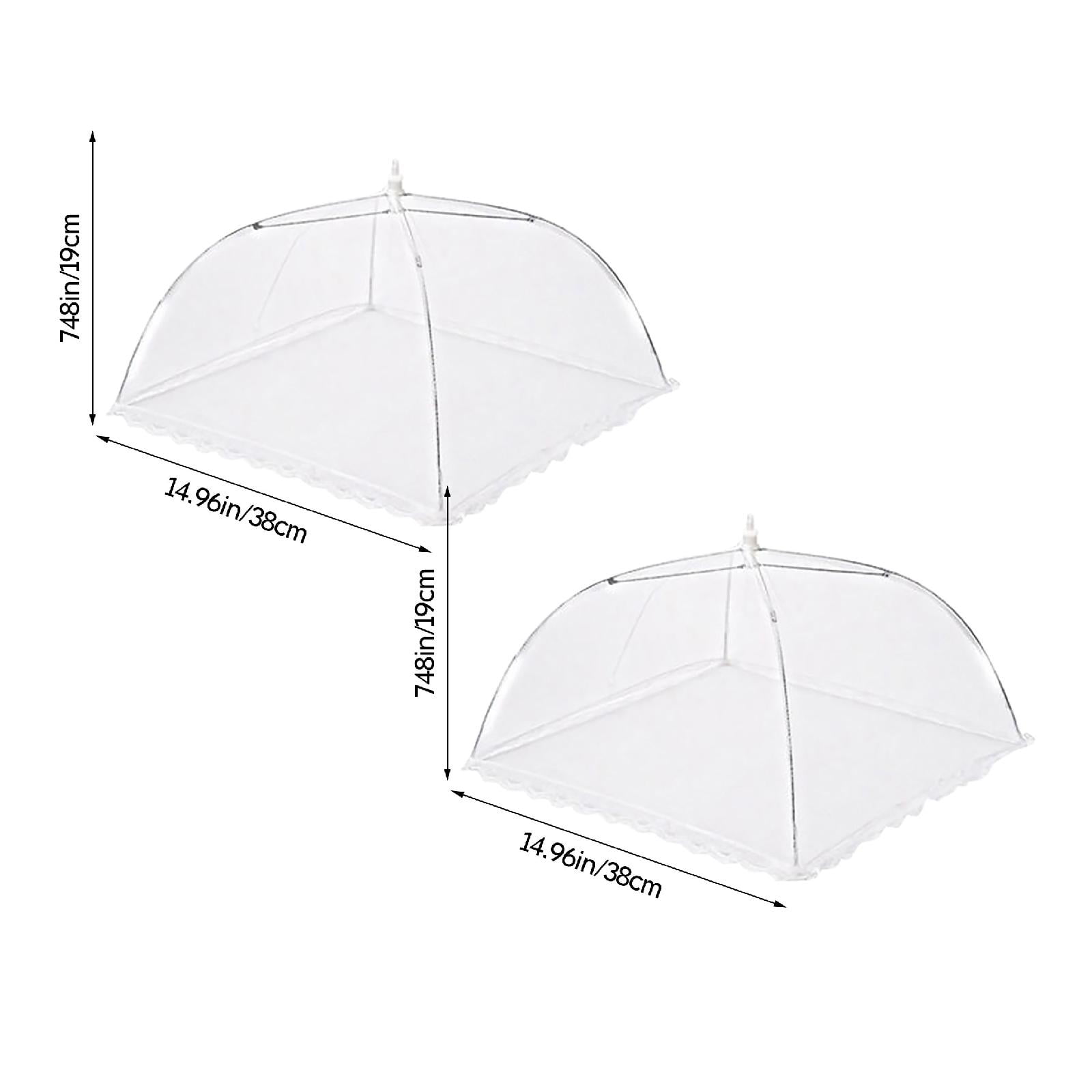 Tabel Spoon Large Pop-Up Mesh Screen Food Cover Umbrella Tents Outdoor ...