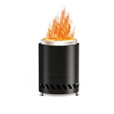 Auseo Tabletop Fire Pit Smokeless Outdoor Mini Fire Compact & Portable ...