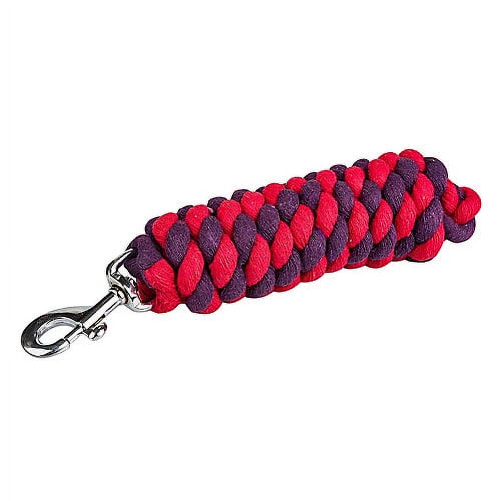 Tabelo 2-Tone Cotton Lead 3/4x10 Red/Purple - Walmart.com