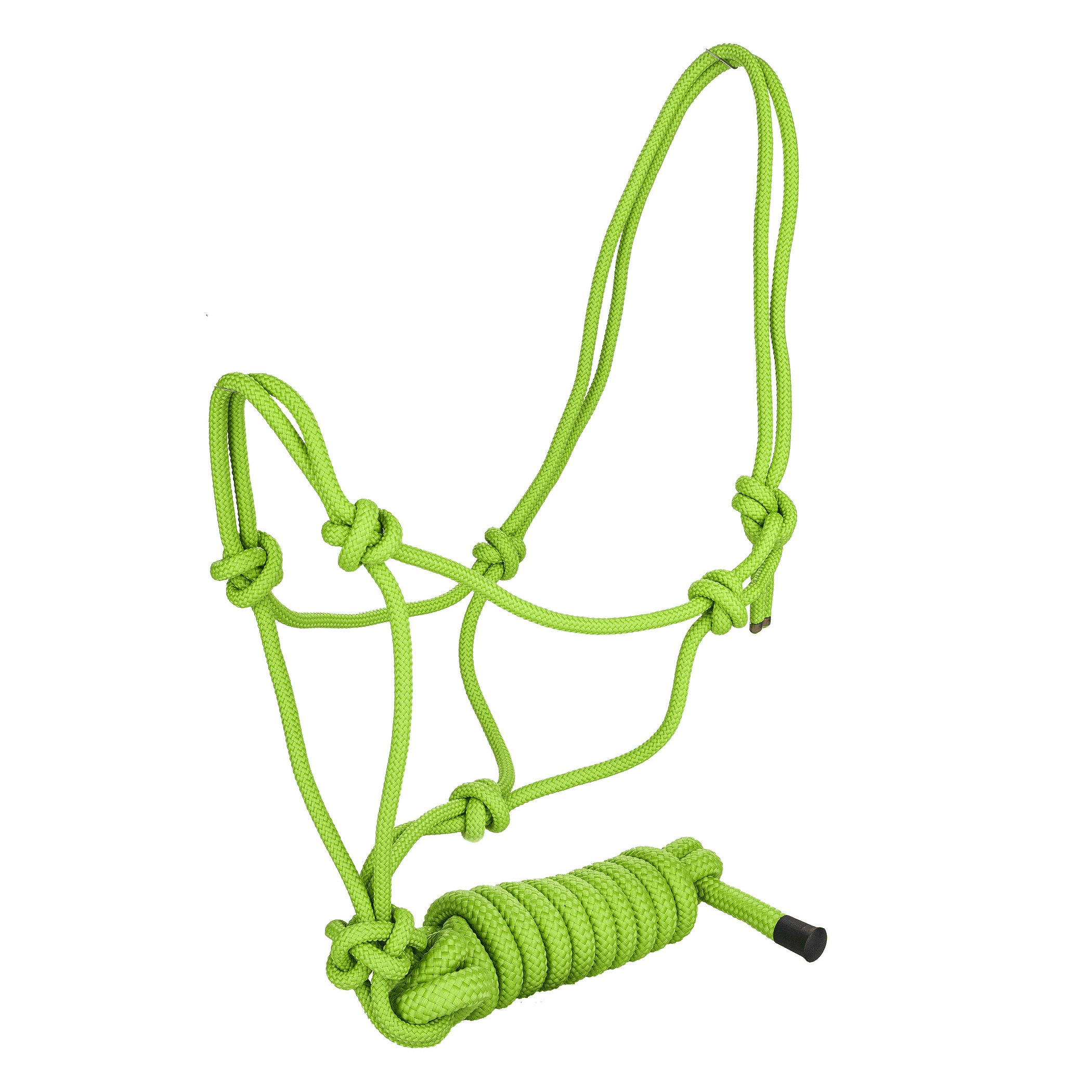 Tabelo Classic Cowboy Halter with Lead[ Horse Hot Lime ] - Walmart.com