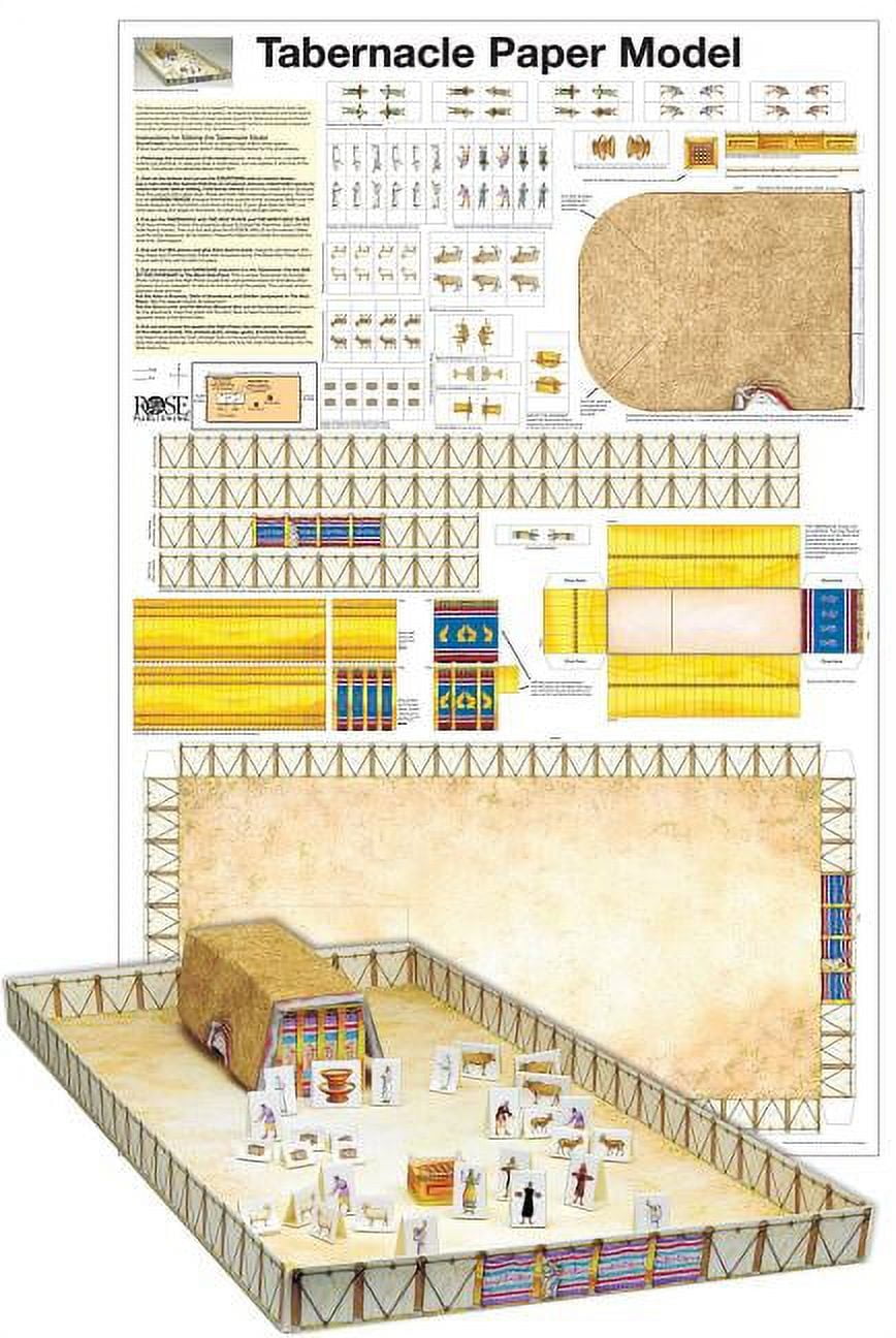 Tabernacle Paper Model - Walmart.com