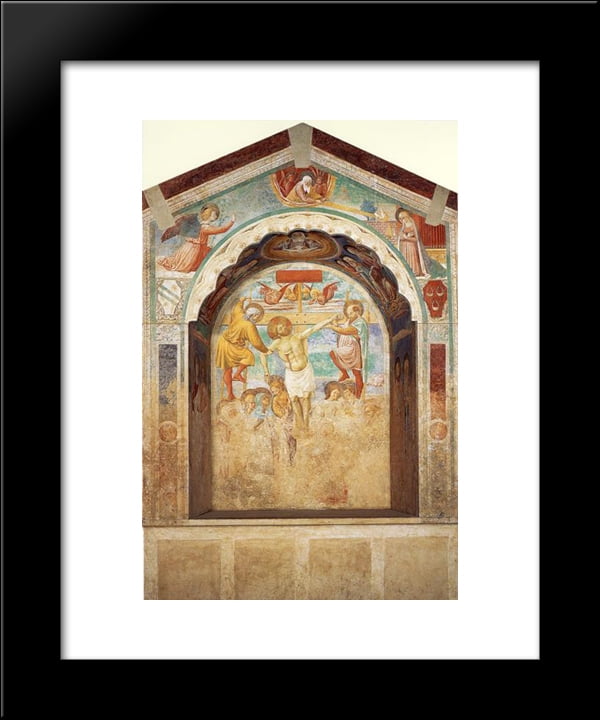 Tabernacle of the Condemned 20x24 Framed Art Print by Benozzo Gozzoli ...