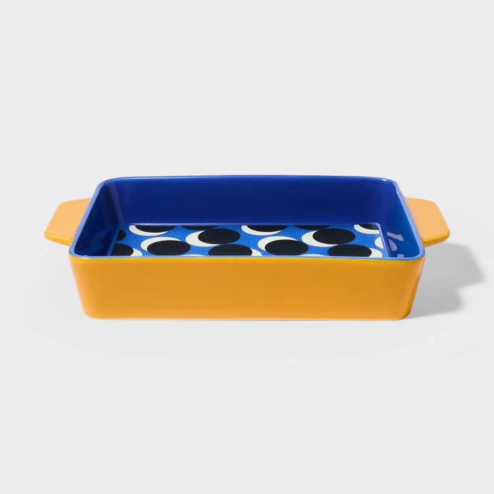 Tabitha Brown Cookware Collection Orange Stoneware Rectangle Baking ...