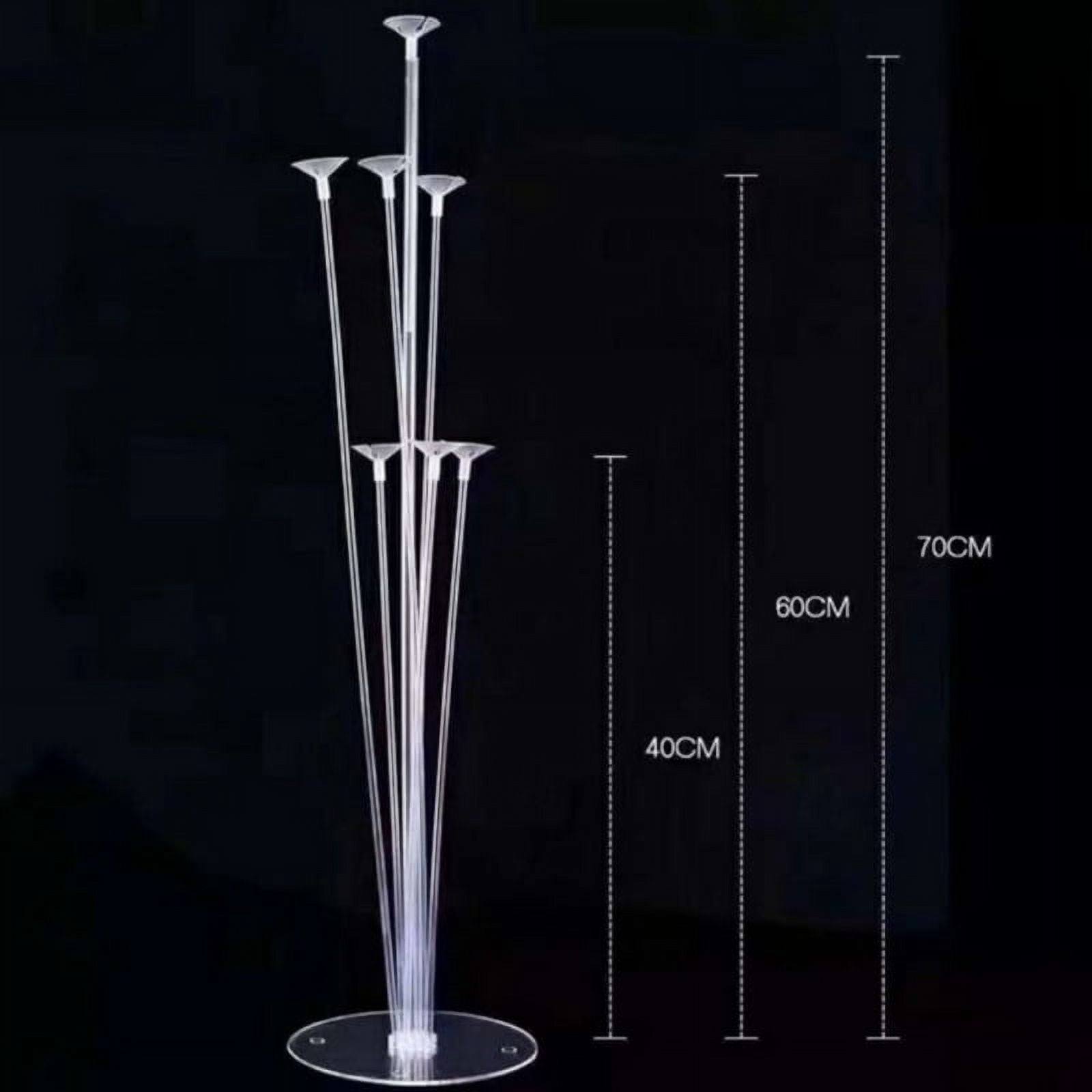 Table Balloon Stand Kit,Balloons Column Stand Reusable Clear Balloon ...