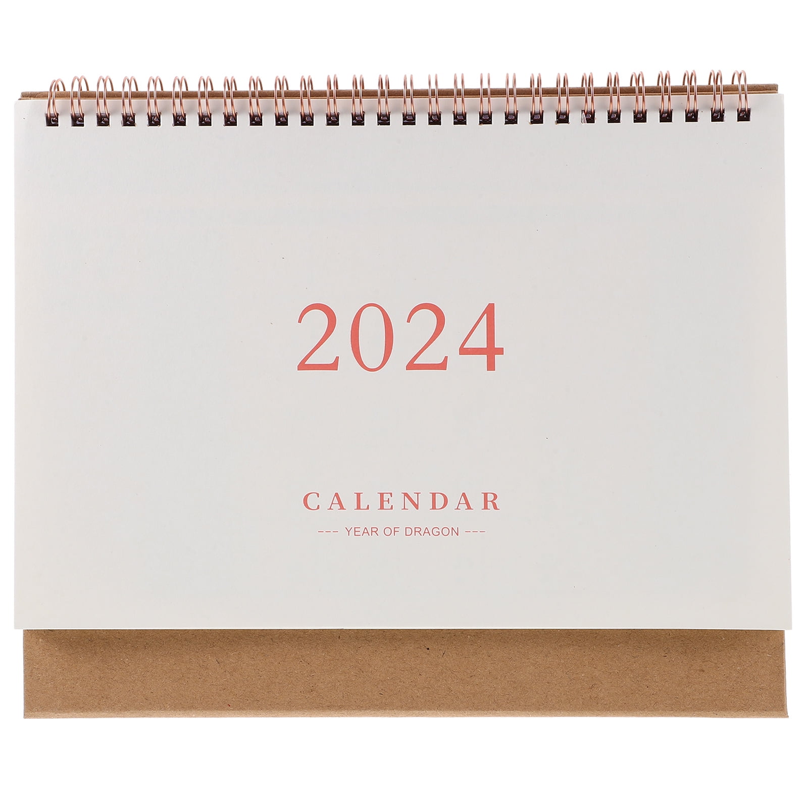 Table Calendar 2024 Decorative Desk Calendar 2024 Tabletop Calendar ...