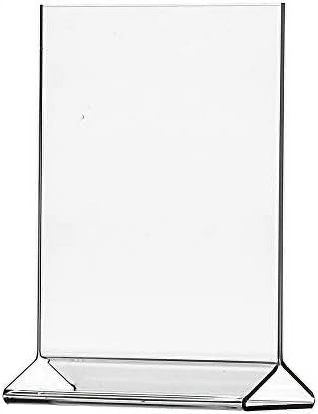 Table Card Display/Plastic Upright Menu Ad Frame/Acrylic Sign Holder ...