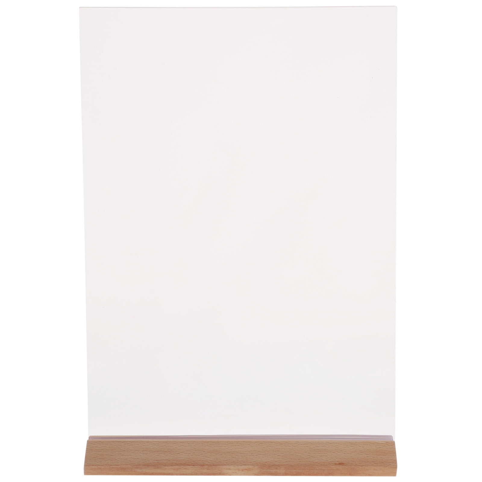 Table Card Reception Label Clear Door Sign Holder Poster Board Base ...