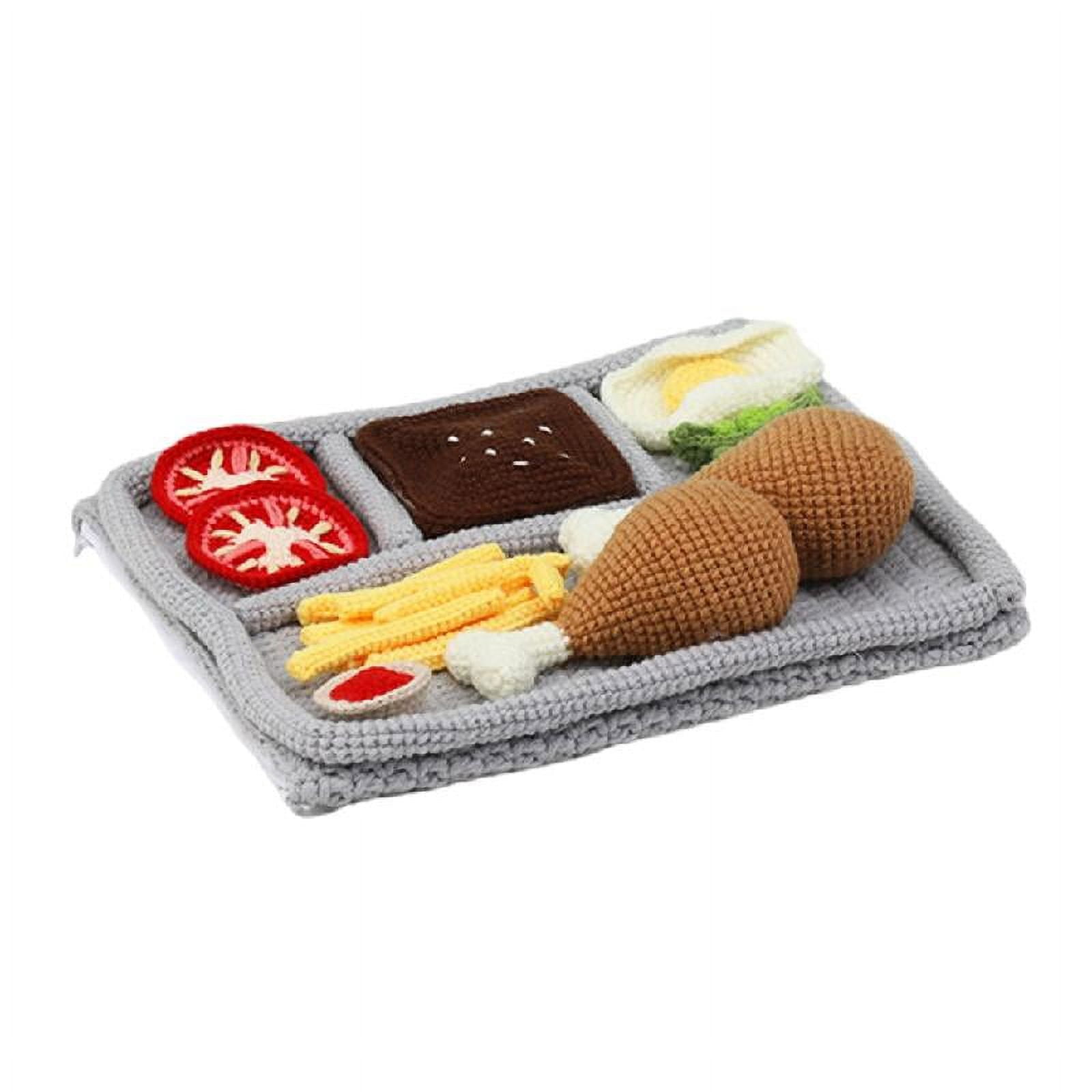 Table Case Crochet Set Crochet Dinner Plate Like Laptop Bag Set for ...
