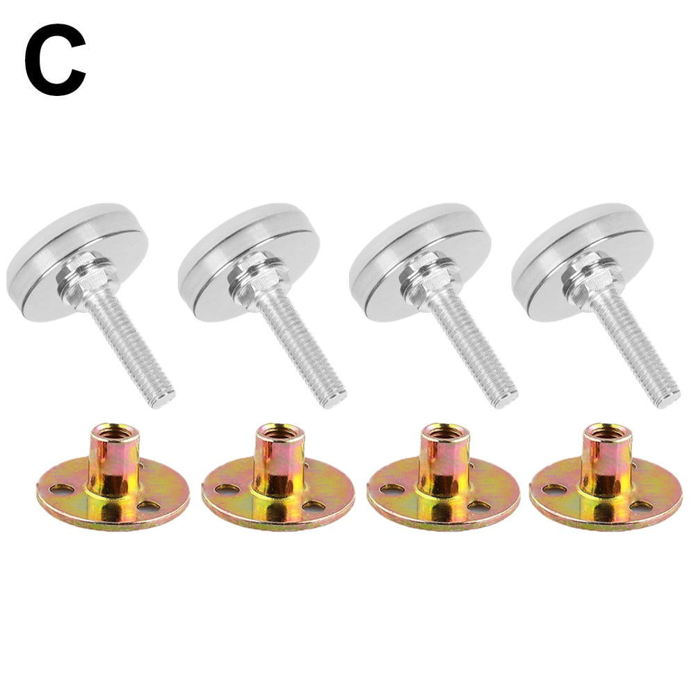 Table Chair Leveling Feet M8X30mm Furniture Cabinet Leveler Adjustable ...