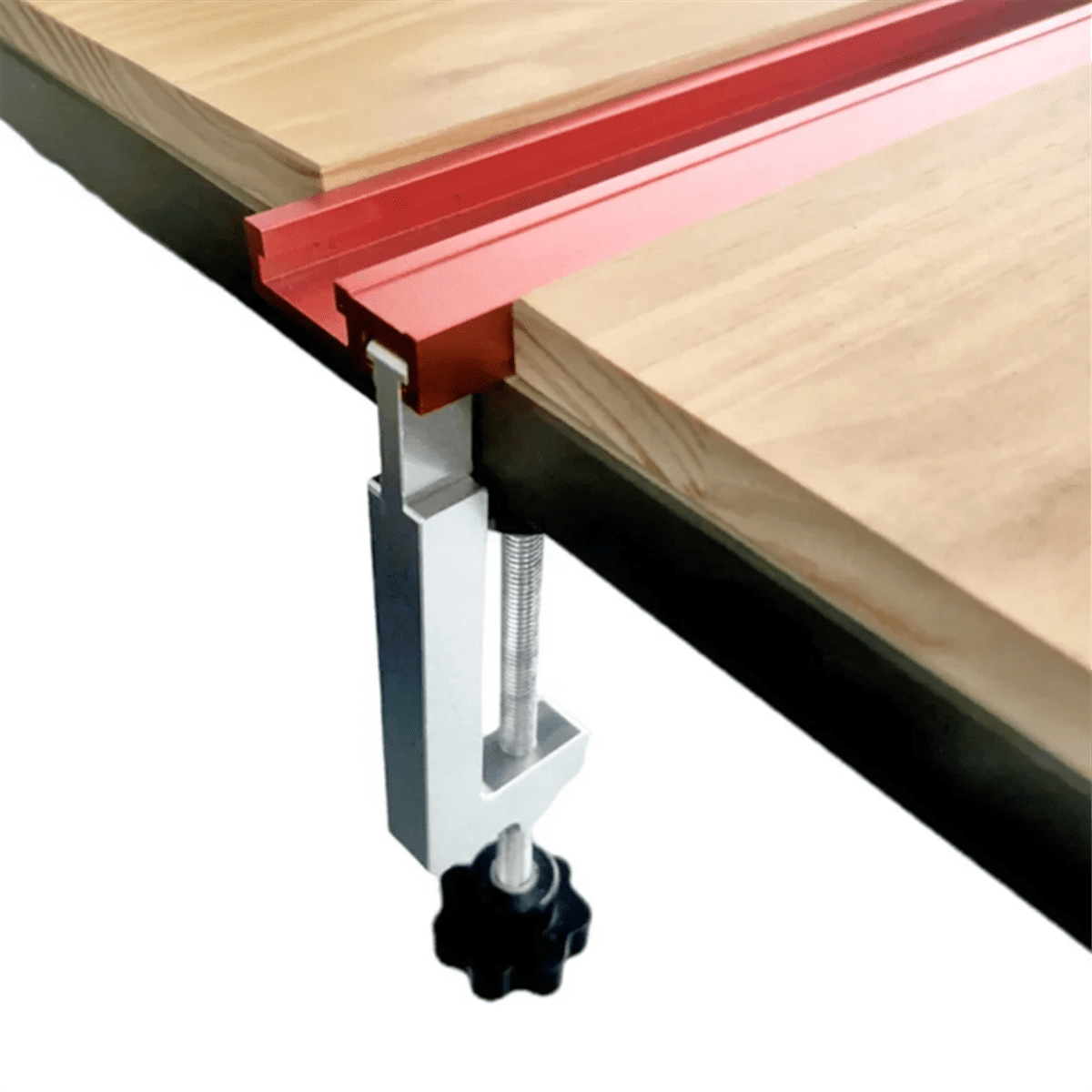 Table Clamp Universal Fence / T-Slot / Table Saw Guide Rail Clamps ...