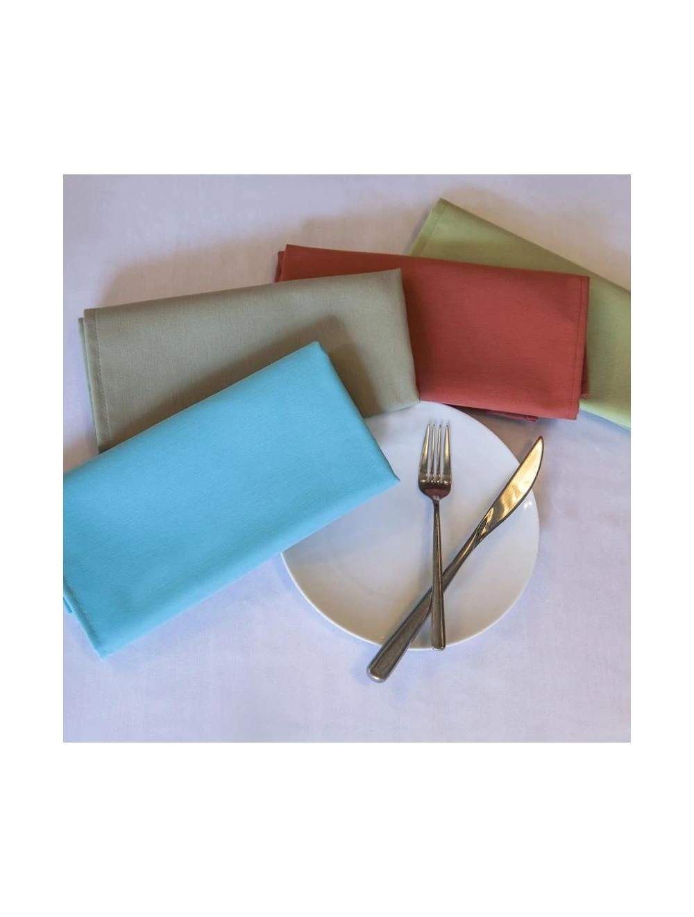 Table Cloth 45"x45" Fabric 6.4 oz. Spun Filament Polyester Milliken USA ...