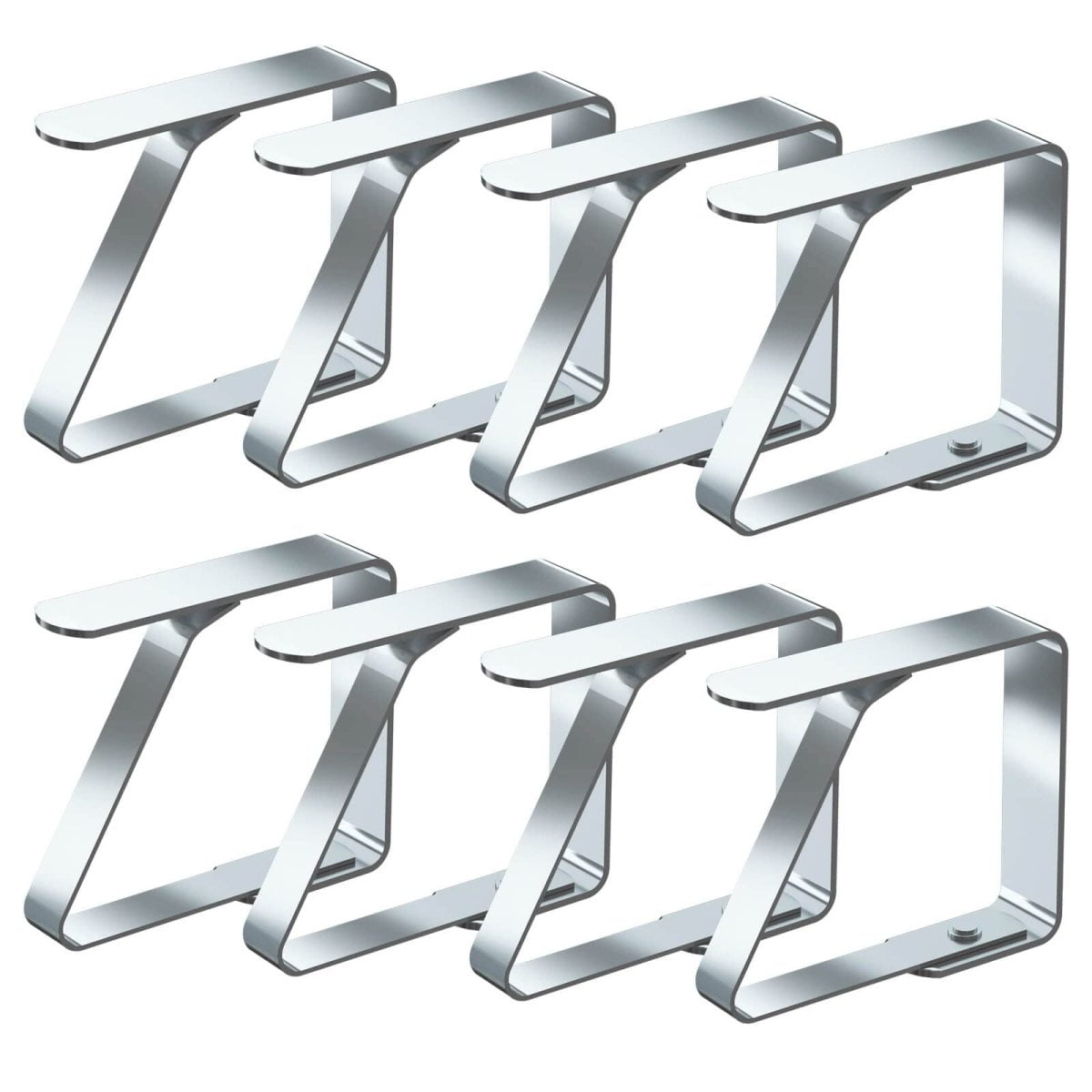 Versatile Tablecloth Clips, Stainless Steel Clamps for Picnic Table ...