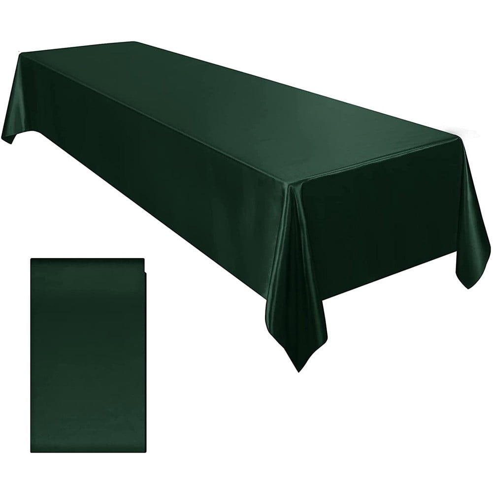 Table Cloth Sophisticated Satin Tablecloth For Buffets Picnics And More ...