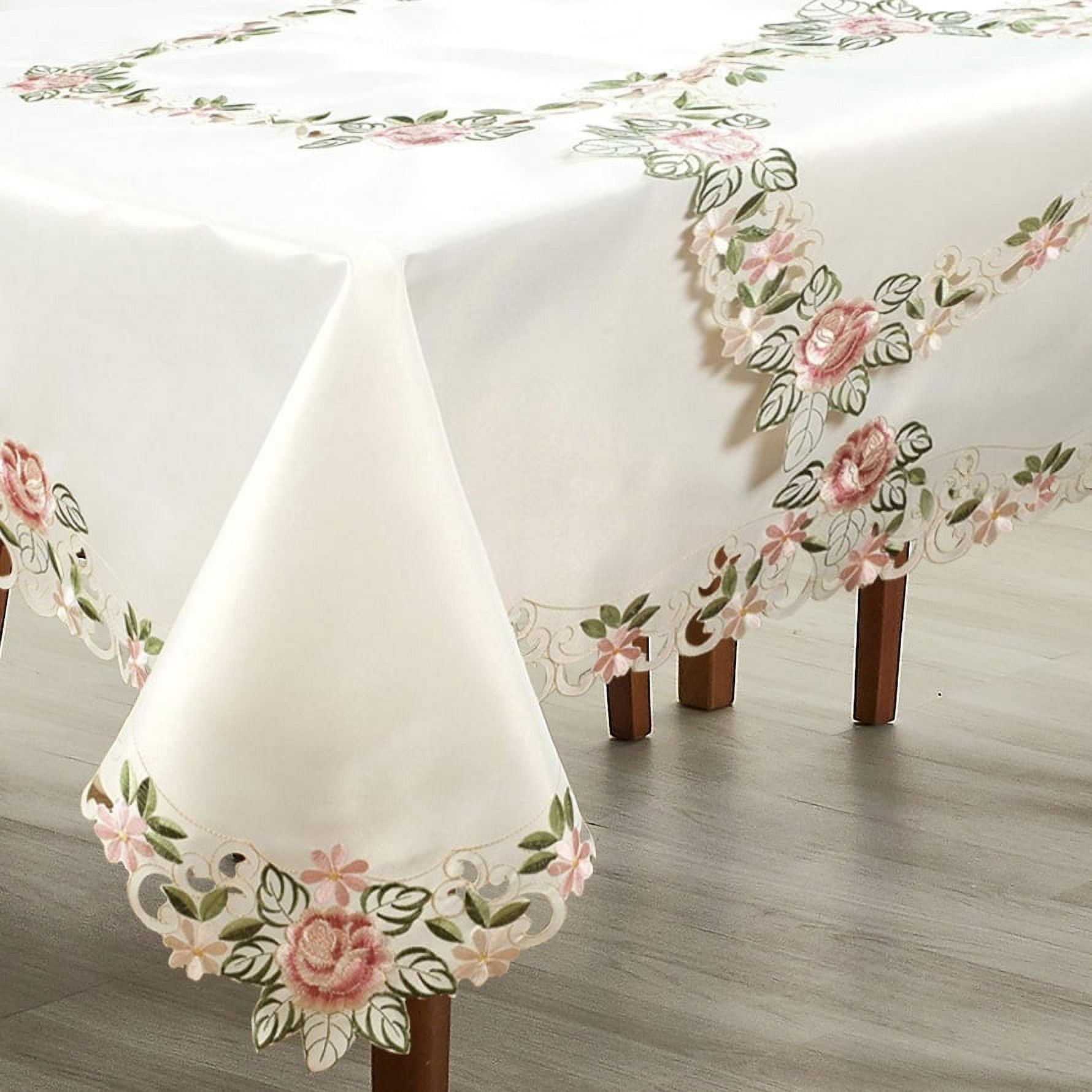 Table Cloth for Dining Table, Beige Table Linen, 60x120 inches ...
