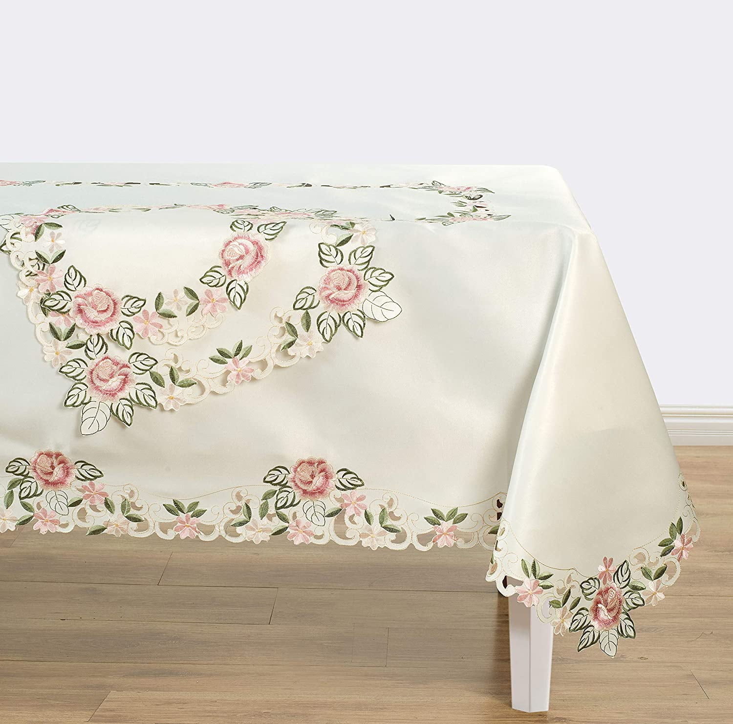 Table Cloth for Dining Table, Beige Table Linen, 60x120 inches ...