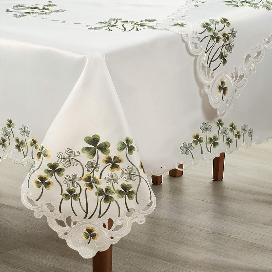 Table Cloth for Dining Table, Ivory Table Linen, 60x120 inches ...