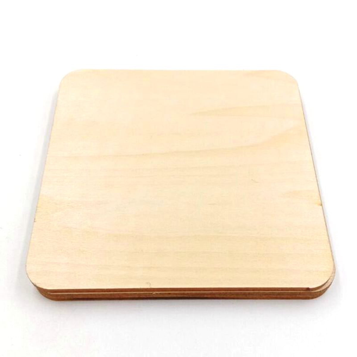 50Pcs Wooden Coasters for Holding Cups Simple and Easy to Clean Khaki ...